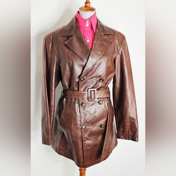First Ave. | Jackets & Coats | Vintage Double Breasted Trench Coat ...